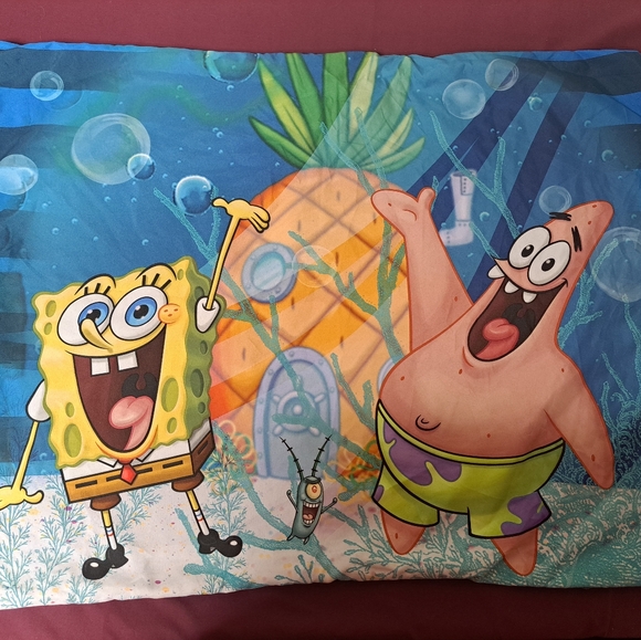 Nickelodeon | Bedding | Spongbob And Patrick Standard Size Pillow Sham ...